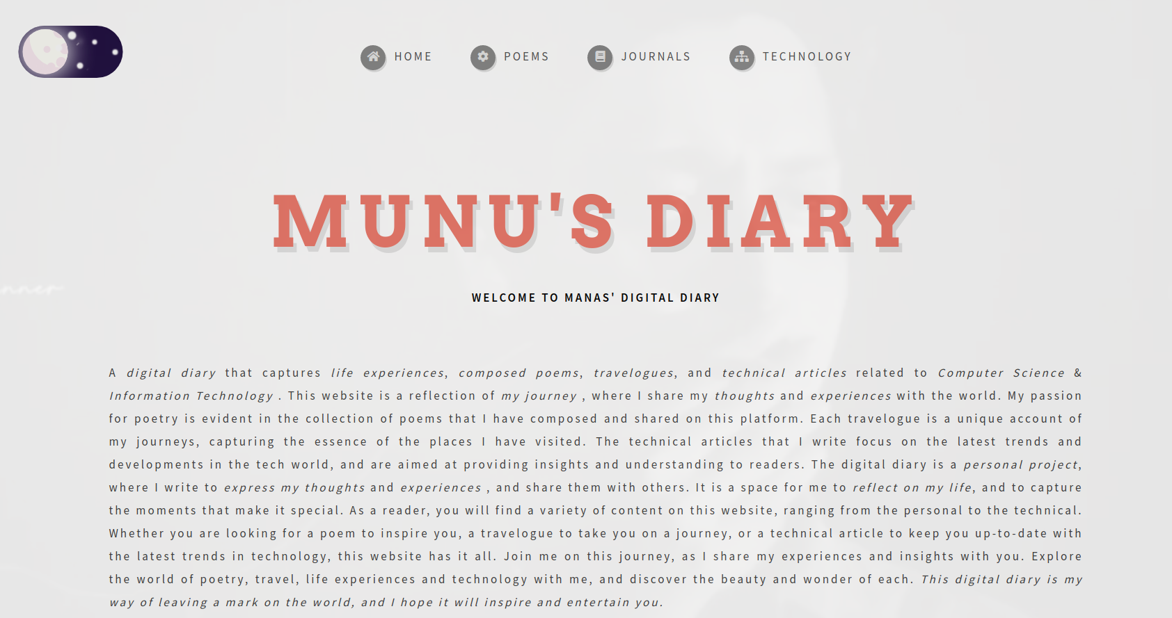 Manas Pratim Biswas - Personal Portfolio